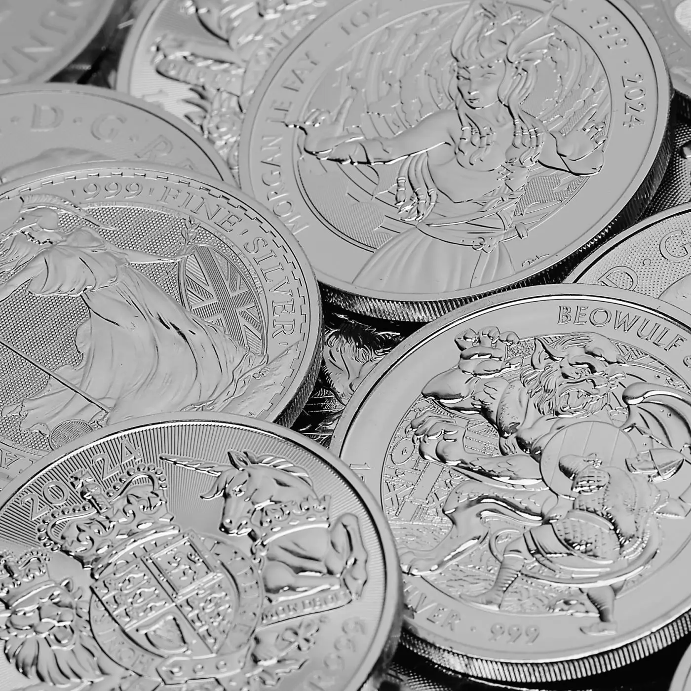 Silver CGT Exempt New Coins | Chards - From £32.57