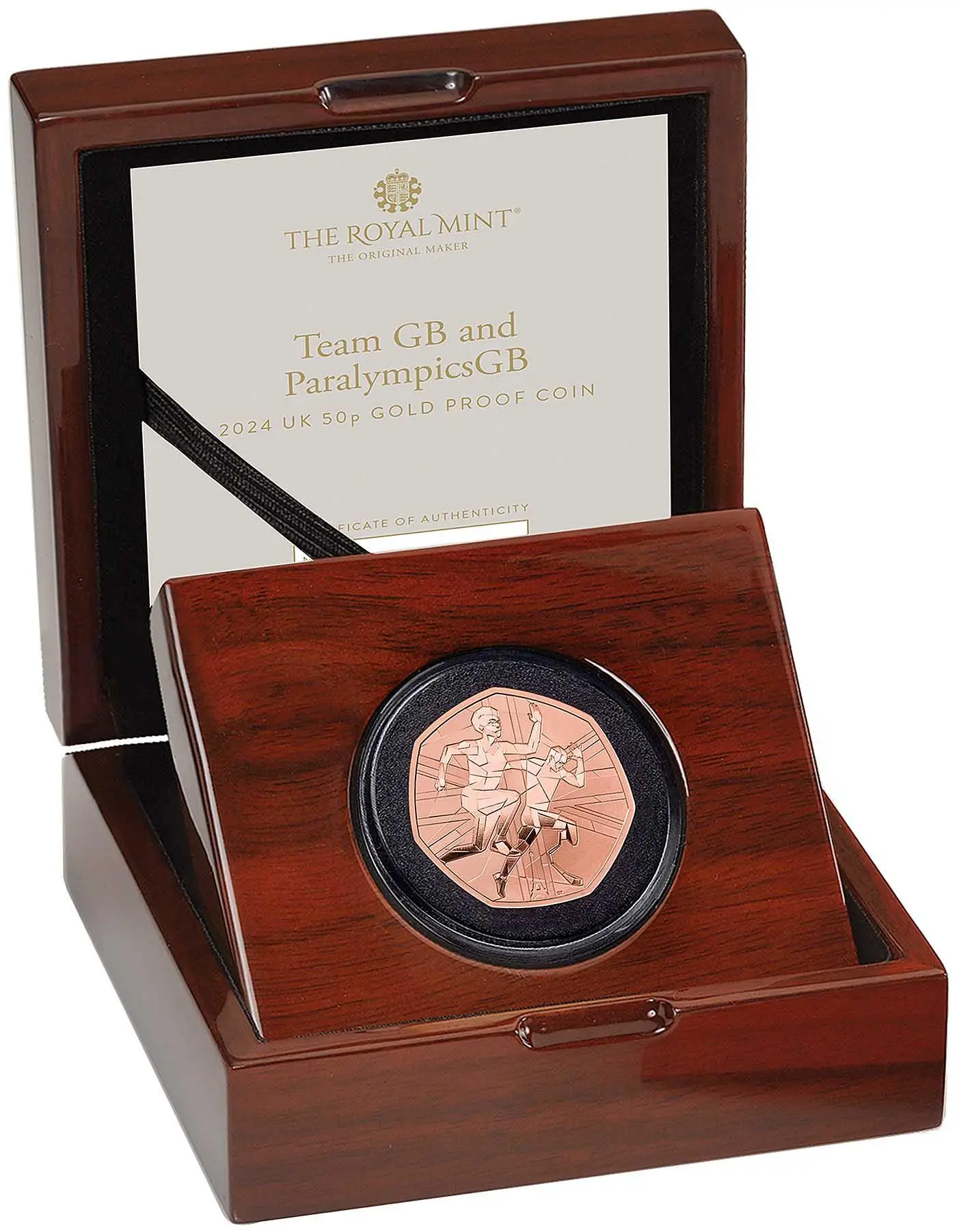 2024 Team GB Olympic Gold Proof 50p Coin | Chards