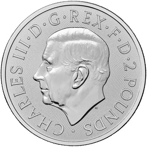 2025 UK 1 oz St George and the Dragon Silver Coin | Chards