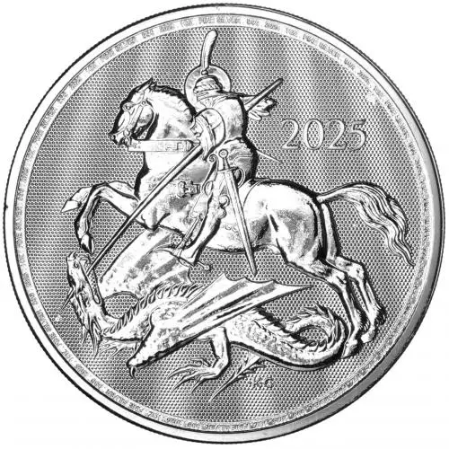 2025 UK 1 oz St George and the Dragon Silver Coin | Chards