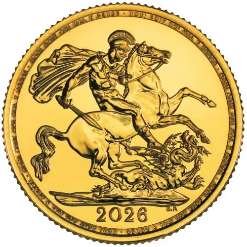 2026 UK Full Gold Sovereign Coin | VAT Free | Chards
