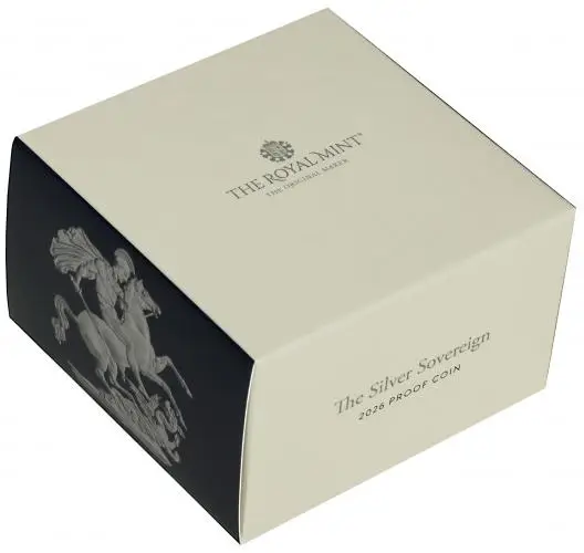 2026 UK Silver Proof Sovereign Coin | Chards