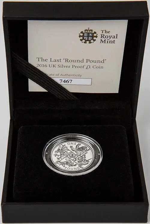 Buy a 2016 The Last Round Pound £1 Silver Proof | Chard
