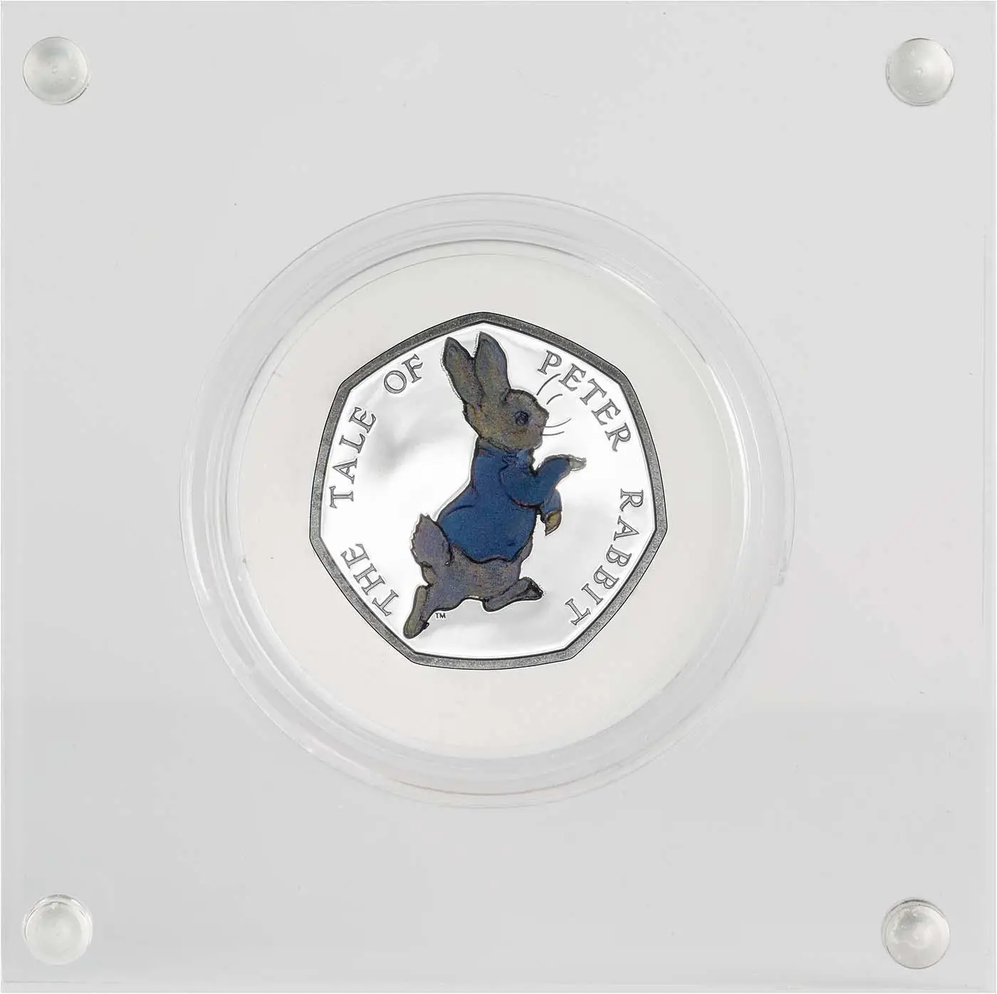 2017 Beatrix Potter - Peter Rabbit 50p Silver Proof | Chard