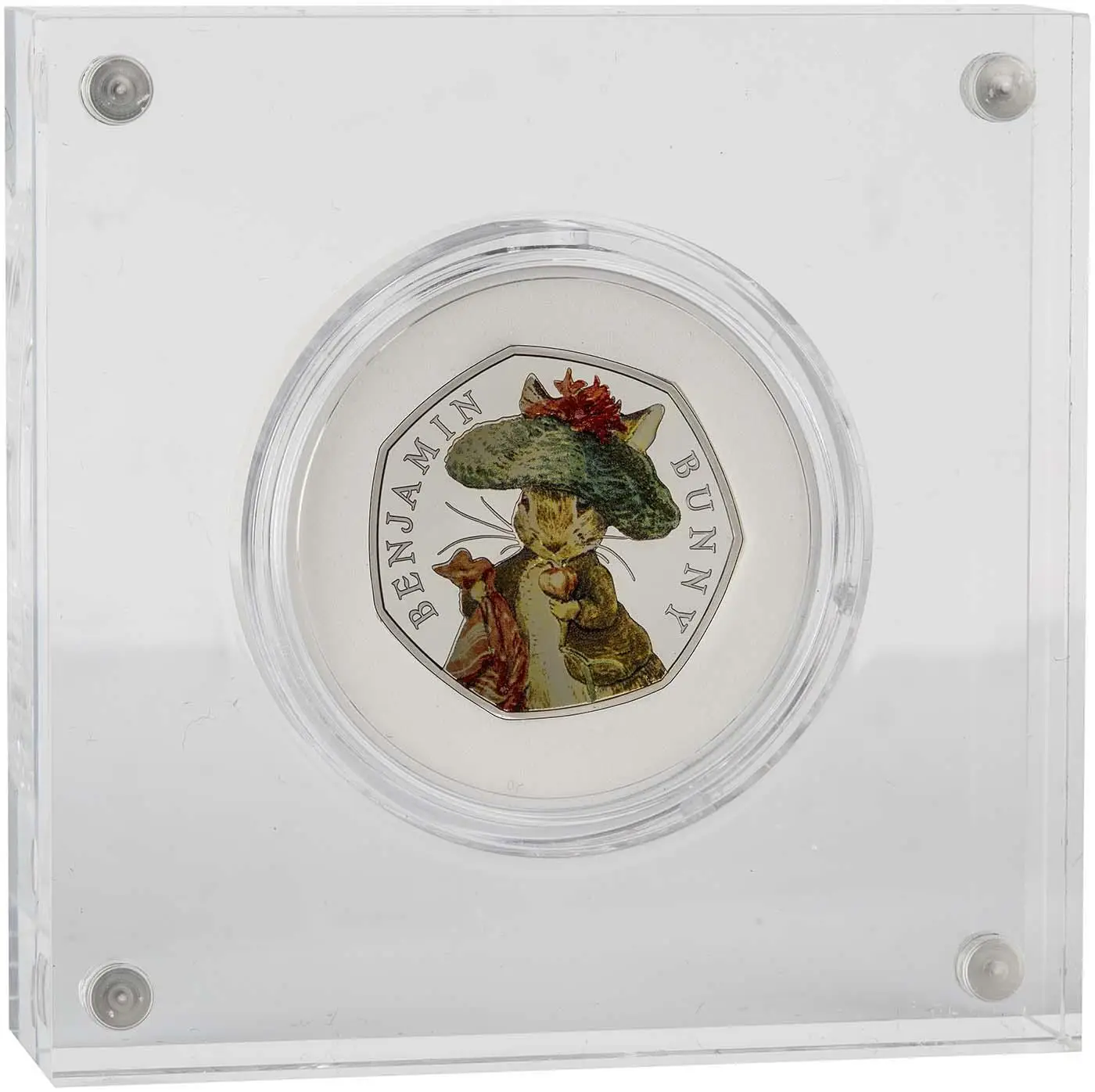 2017 Benjamin Bunny 50p Silver Proof Coin | Chard