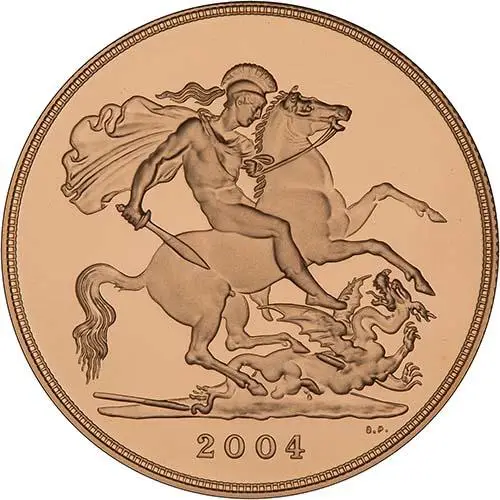 2004 Four Coin Sovereign Set Gold Proof l Chards