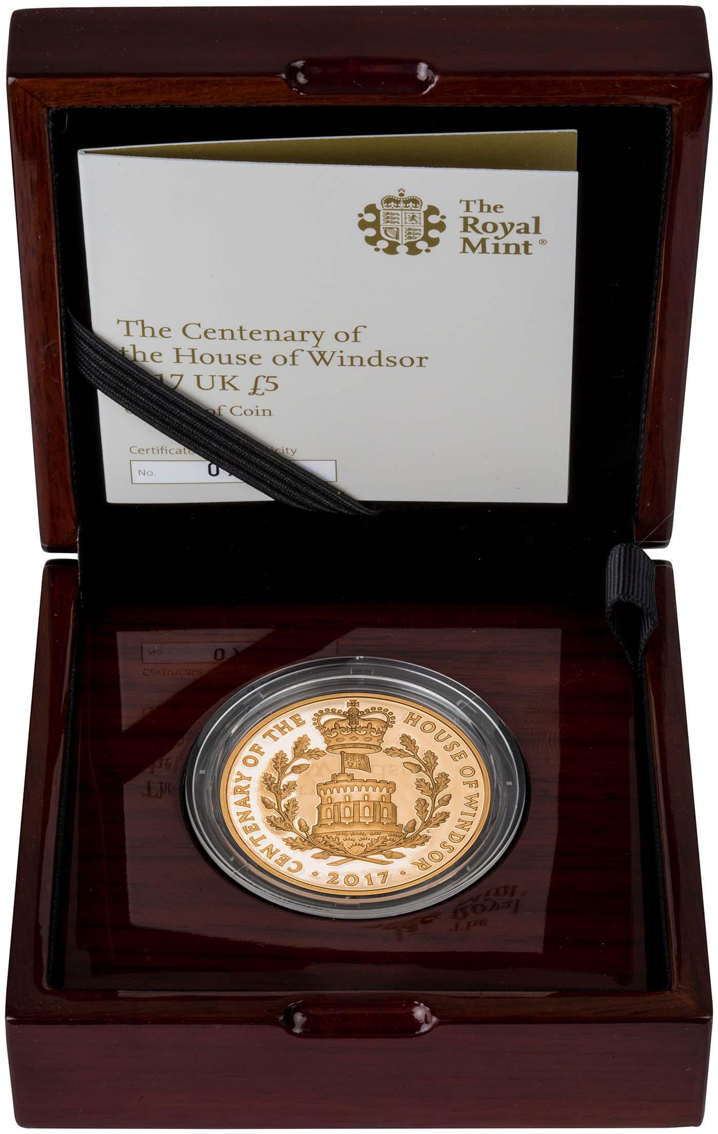 2017 House of Windsor Gold Proof Crown | Chard