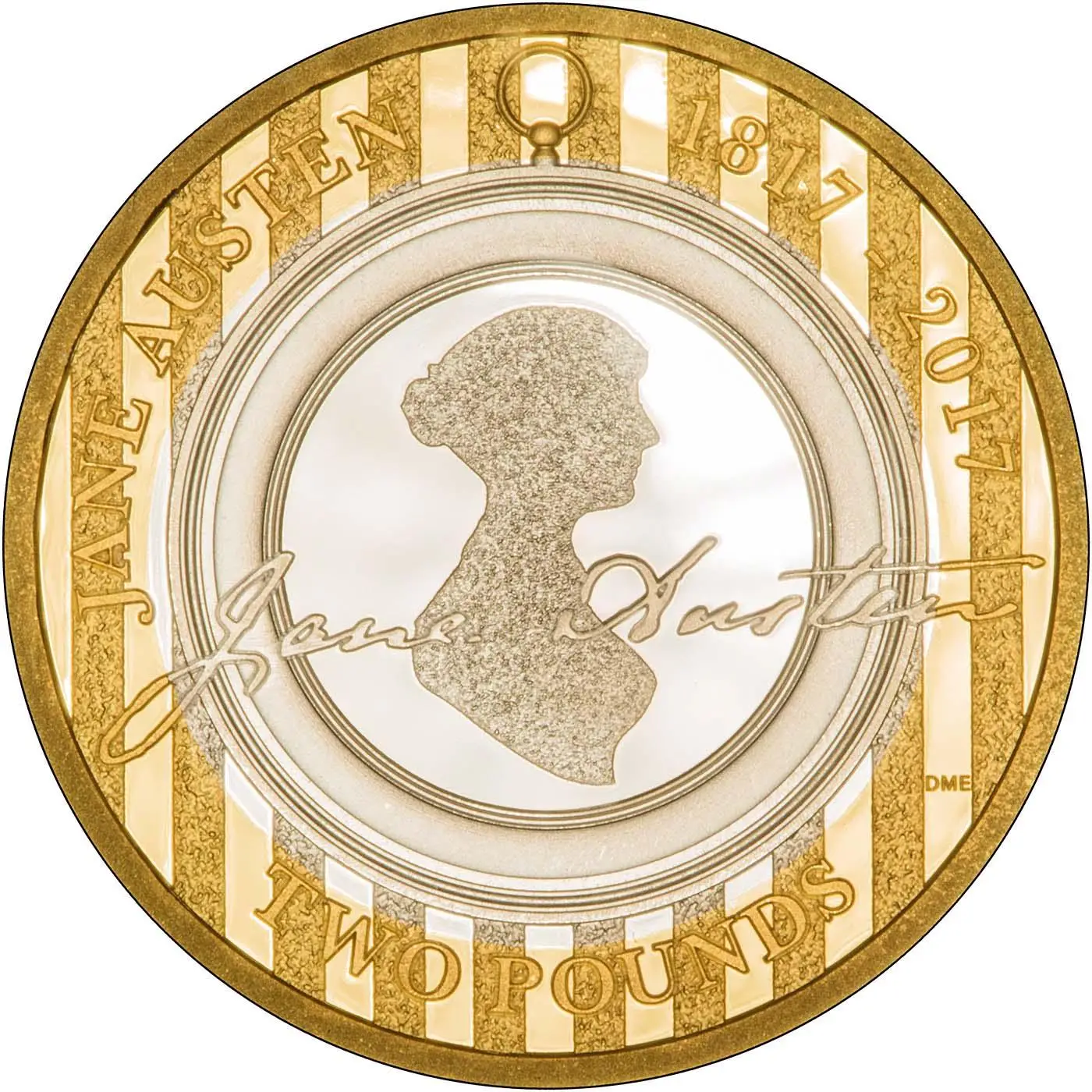 Buy a 2017 Jane Austen £2 Silver Proof Coin | Chards