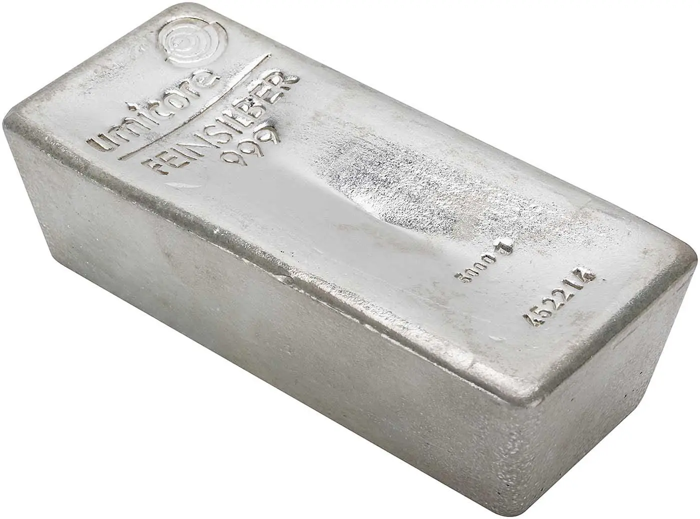 5kg Silver Bar | Umicore Bullion | Chards - £4,351.68