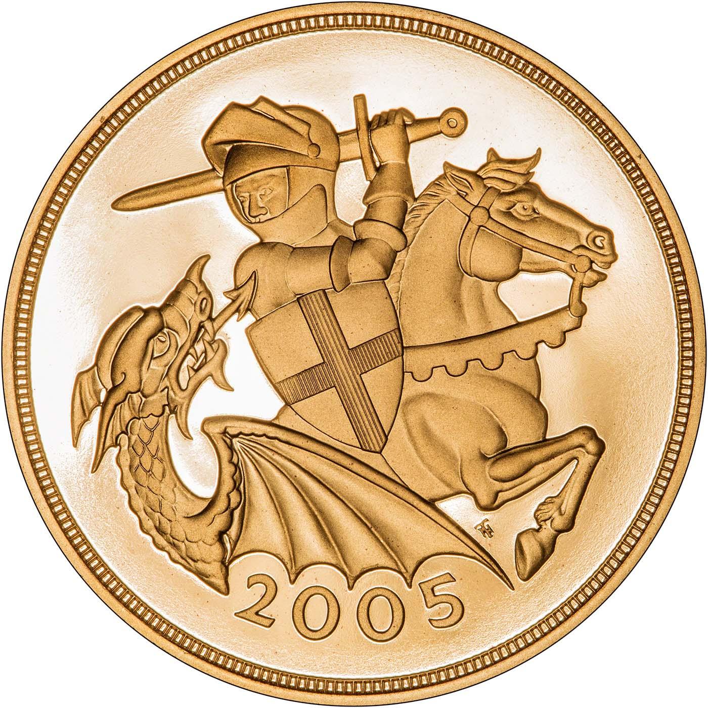 2005 Four Coin Sovereign Set Gold Proof l Chard