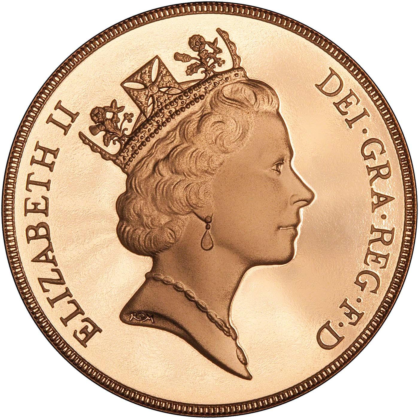 1993 Double Sovereign Gold Proof Two Pound Coin | Chards