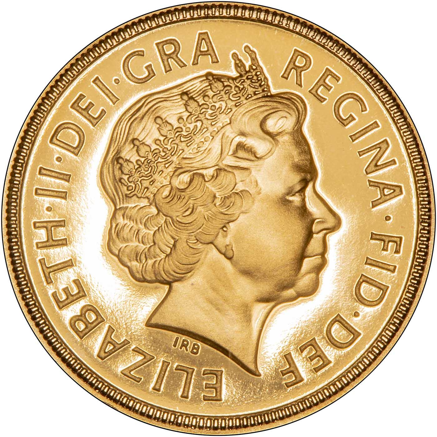 2000 Gold Sovereign Elizabeth II Proof | Chard