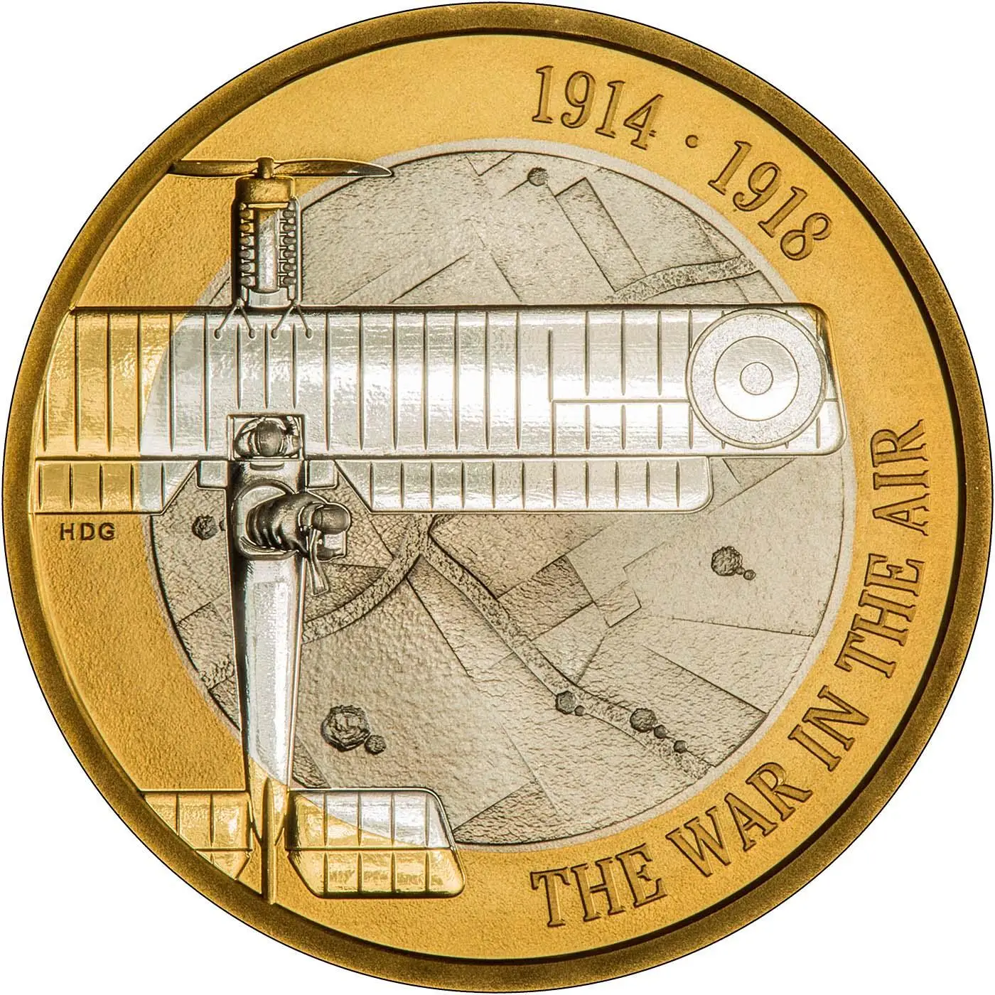 2017 Aviation First World War £2 Silver Proof Coin | Chards