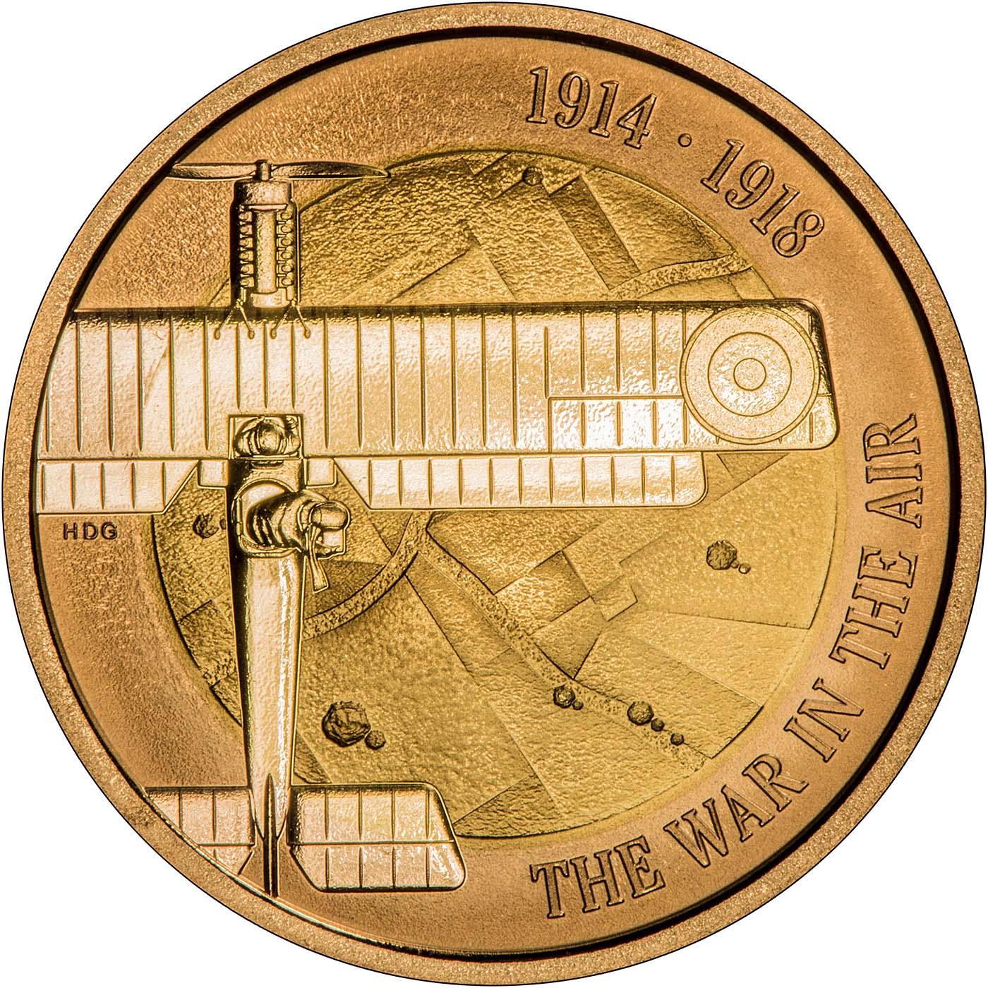 Buy a 2017 Aviation - First World War £2 Gold Proof | Chard