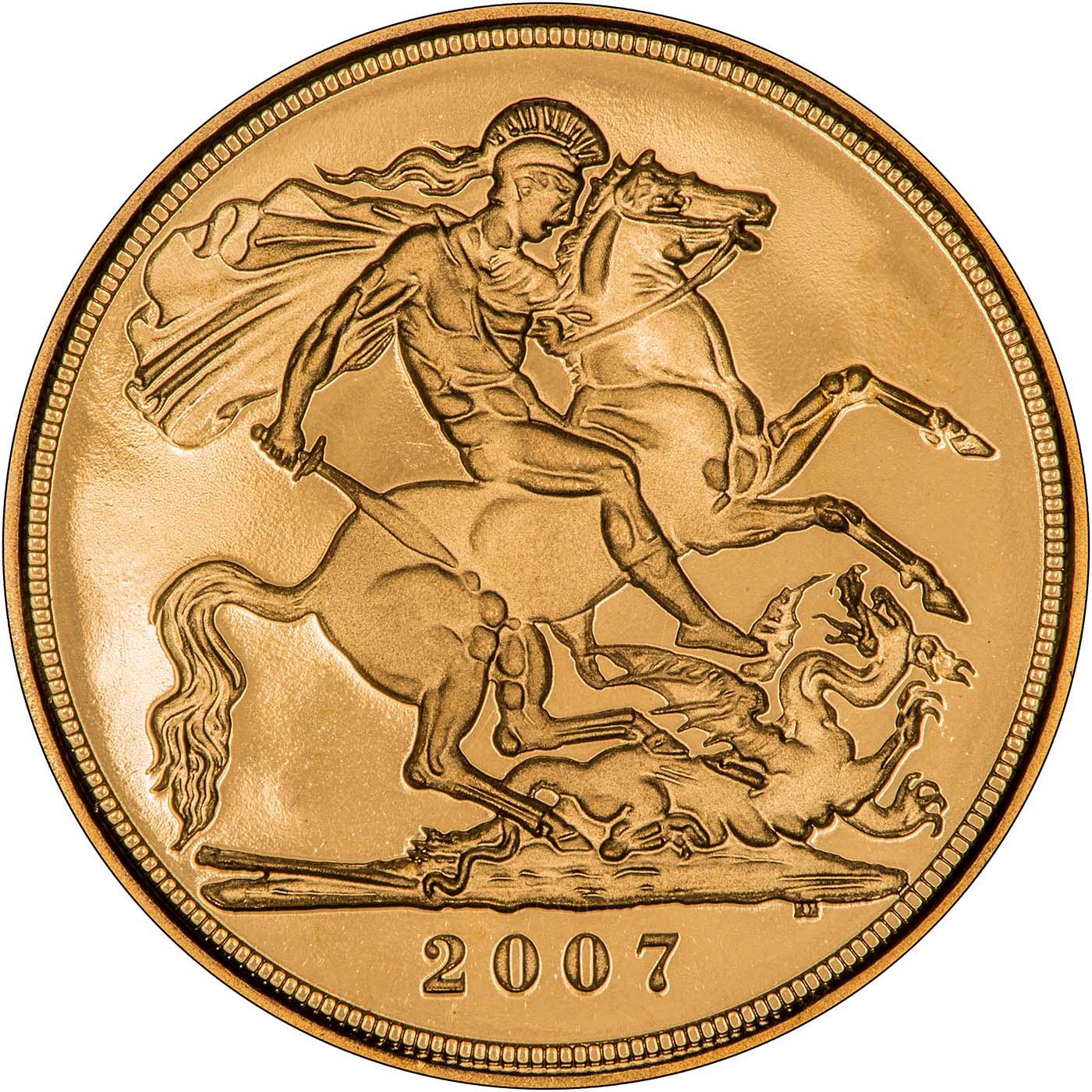 2007 Gold Sovereign Elizabeth II Proof | Chard