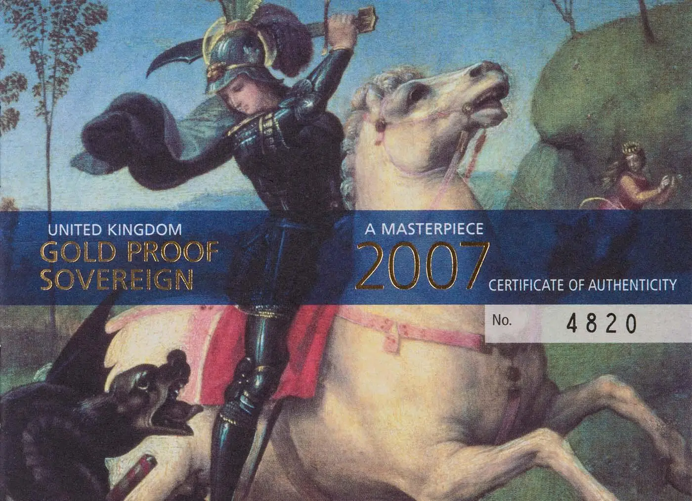 2007 Gold Sovereign Elizabeth II Proof | Chard