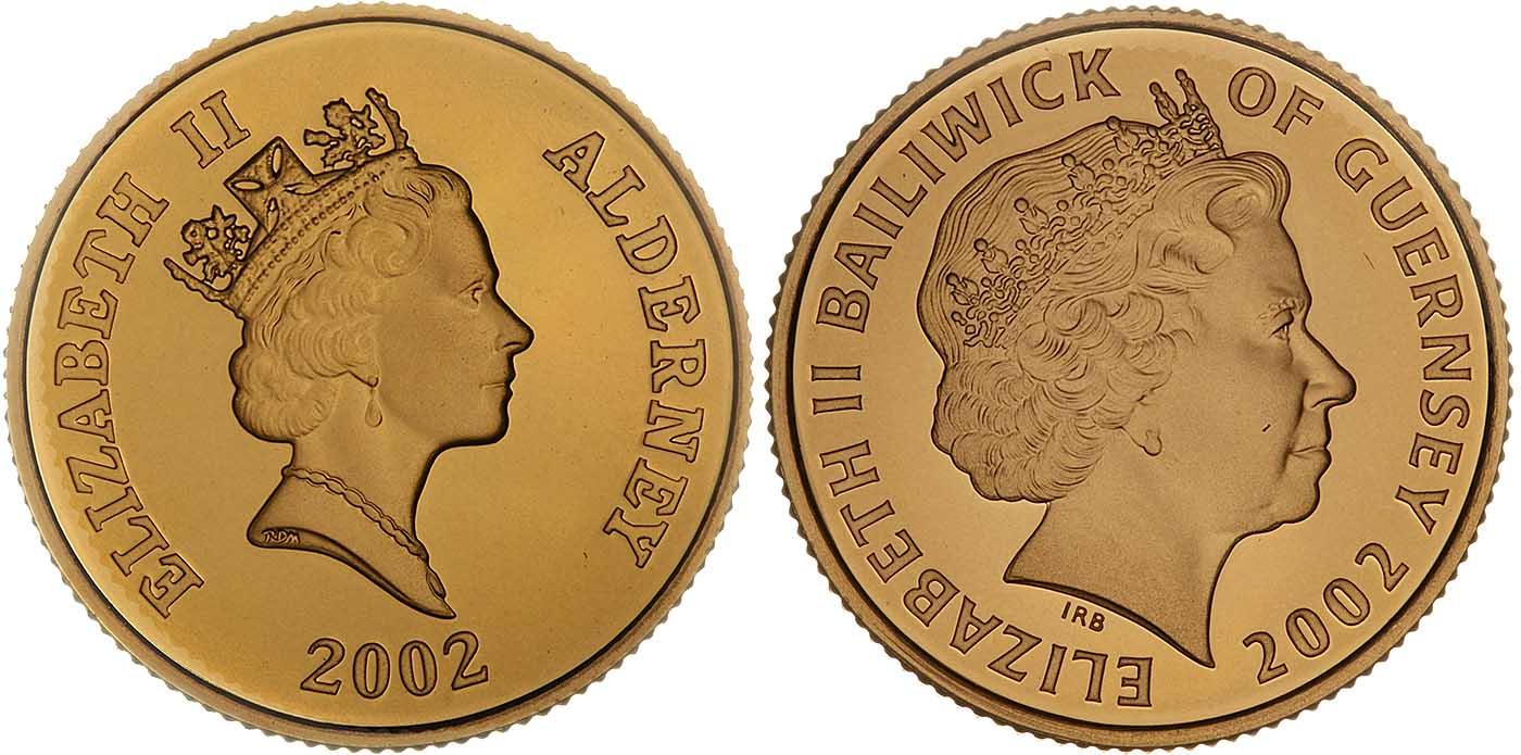 2002 Golden Jubilee 2 Coin Set Channel Islands | Chards