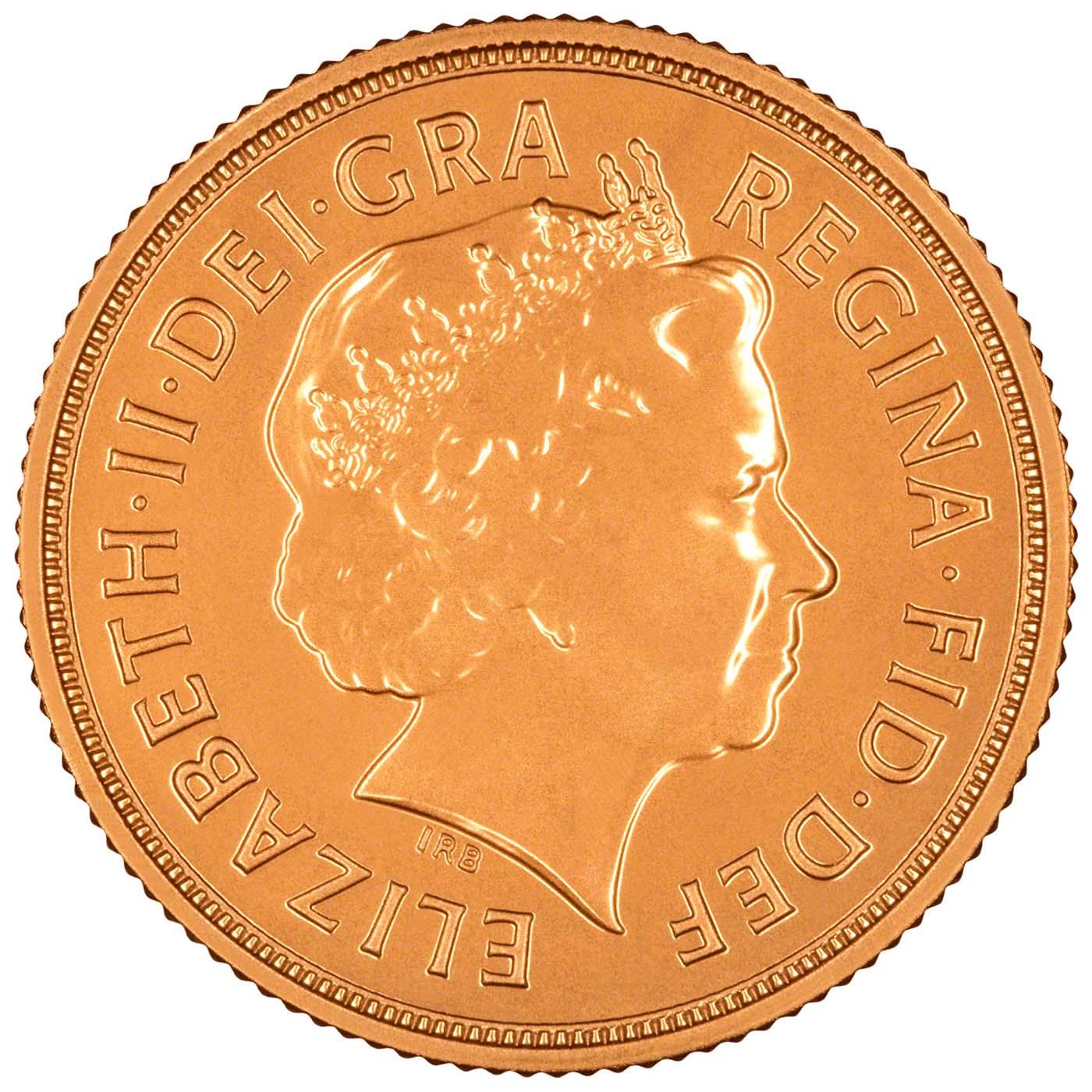 2015 Gold Sovereign Elizabeth II UNC | Chard - £384.42