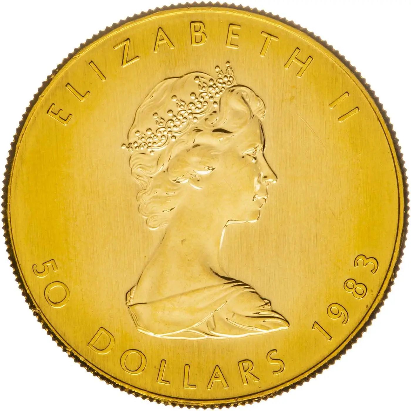 1983 Gold Maple Leaf 1 oz $50 Bullion Coin | Chards