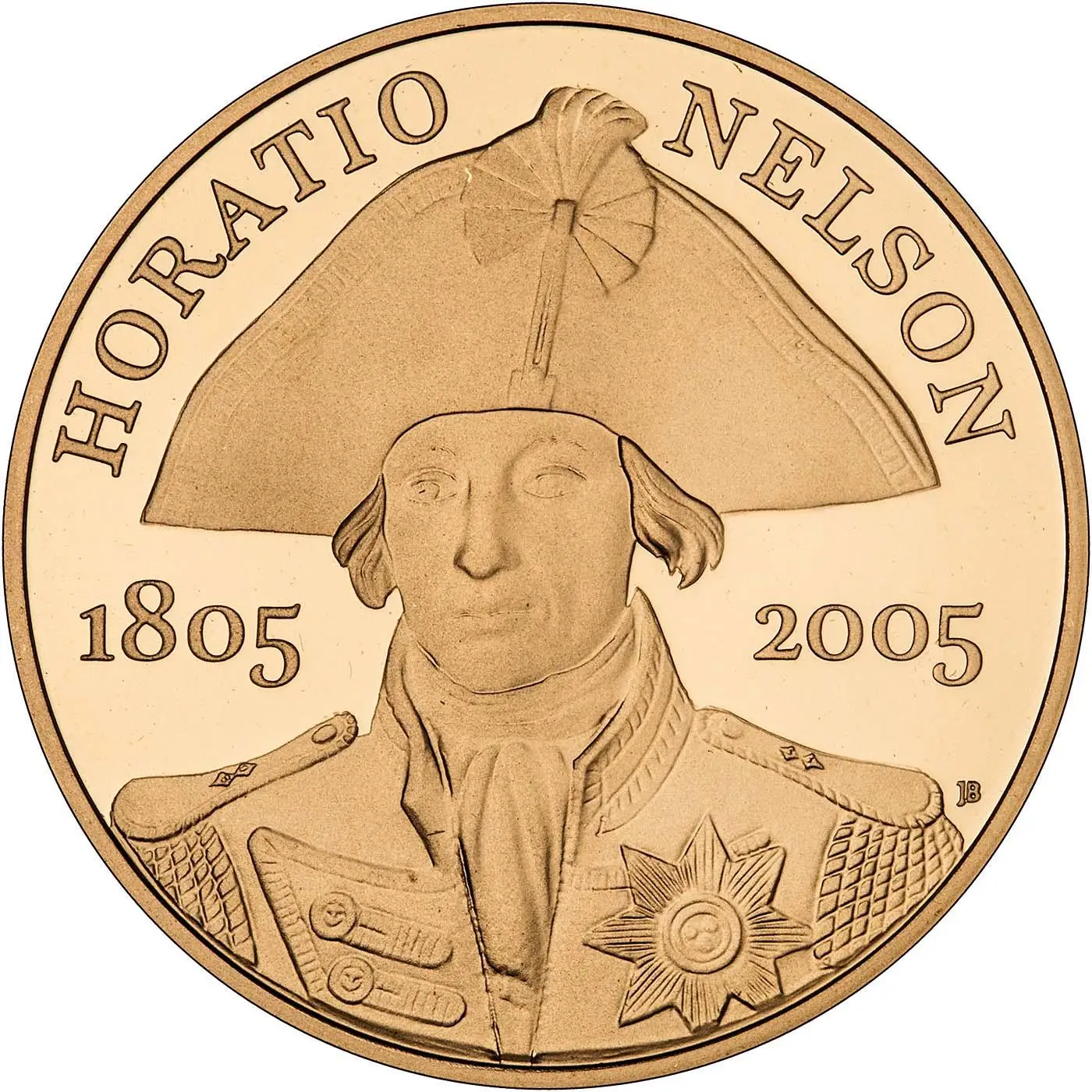 2005 Nelson & Trafalgar £5 Gold Proof Coin Set l Chard