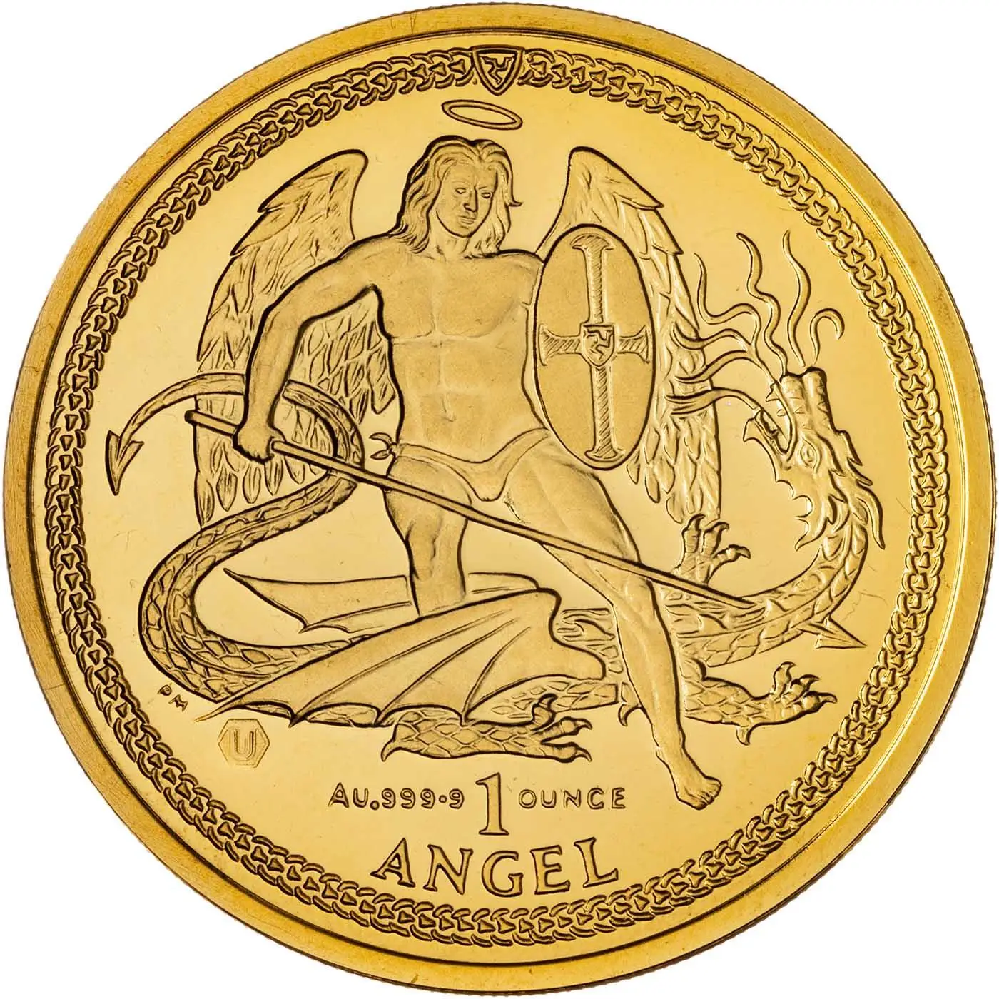 1985 Gold 1 Ounce Angel Coin Isle of Man | Chards