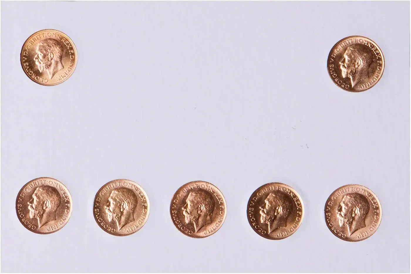 George V Sovereign Mintmark Collection l Chard