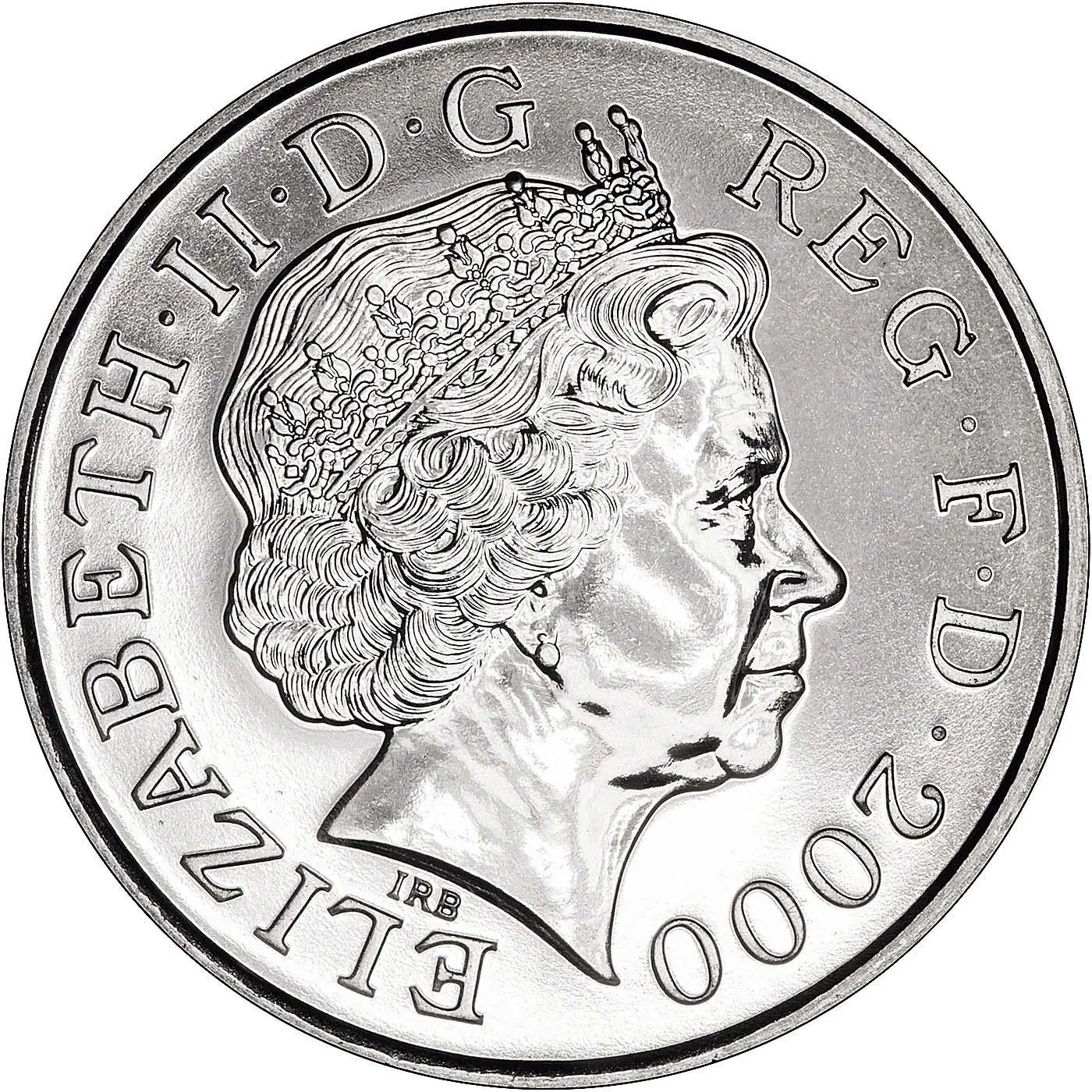 2000 Queen Mother Centenary £5 / Crown BU Coin | Chard