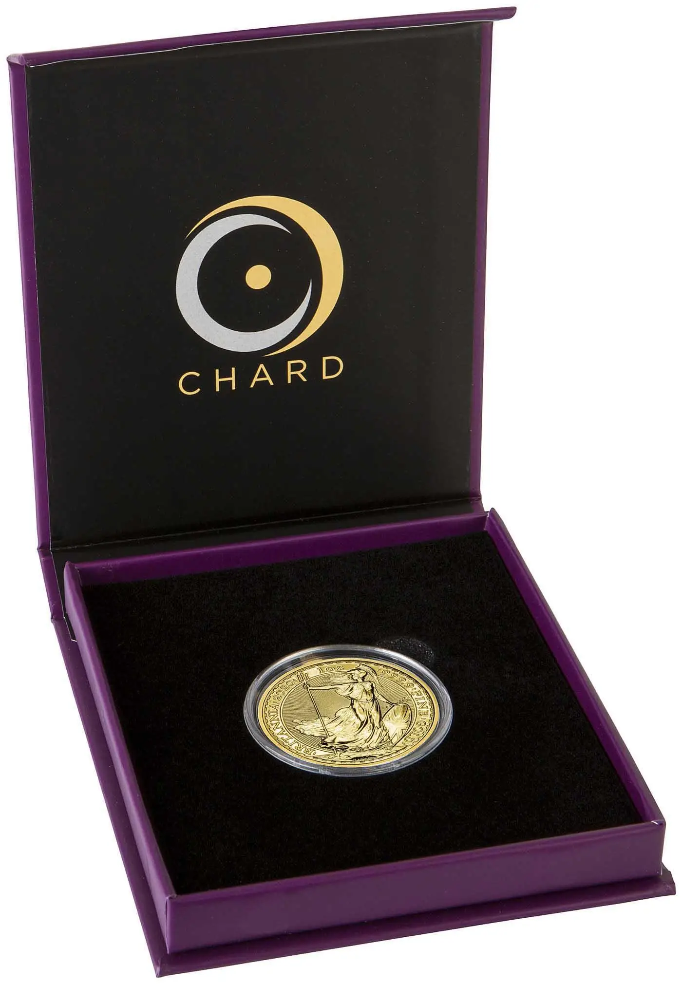 2020 Gold Britannia 1 oz Coin in Gift Box | Chards