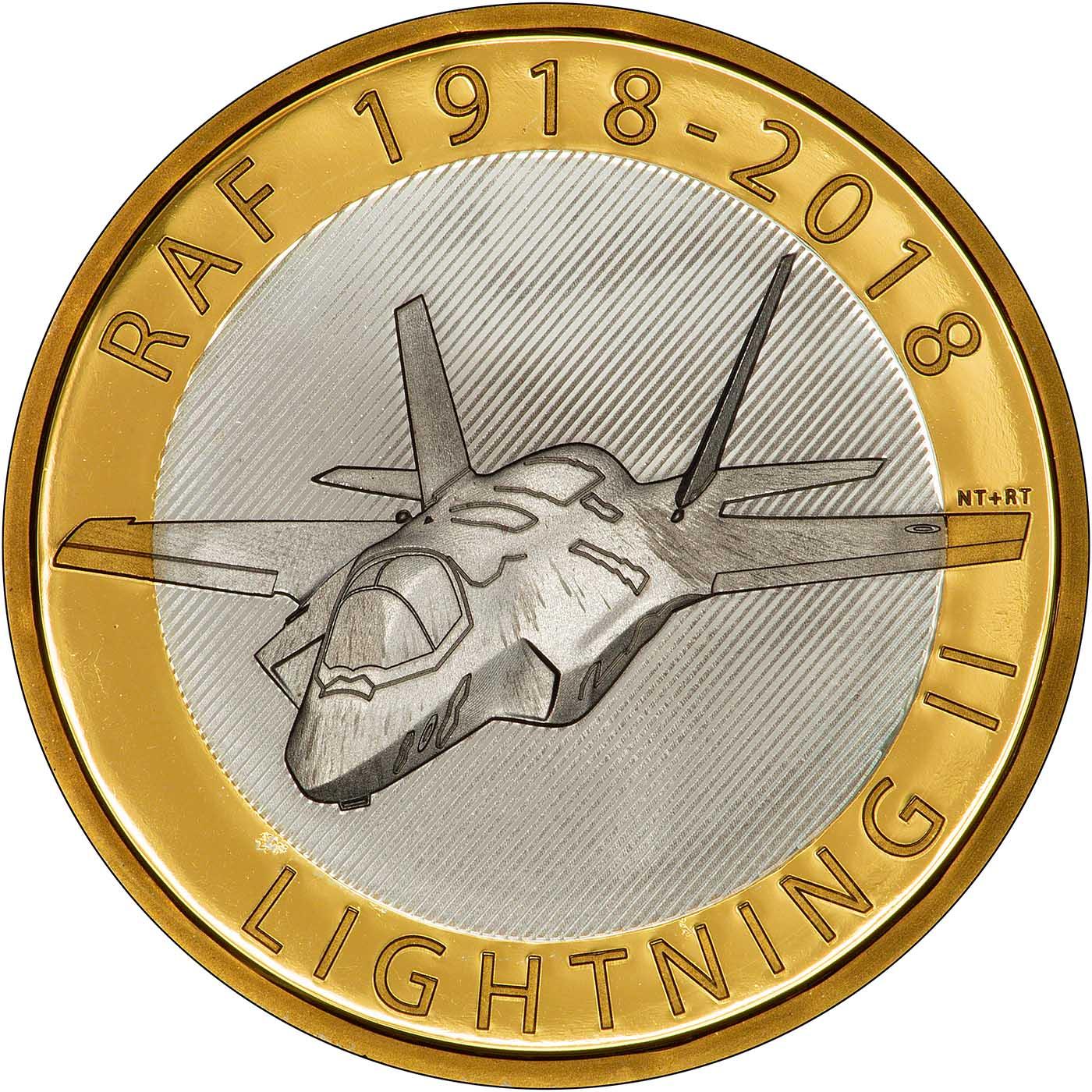 2018 RAF Centenary Lightning £2 Silver Proof Coin | Chards