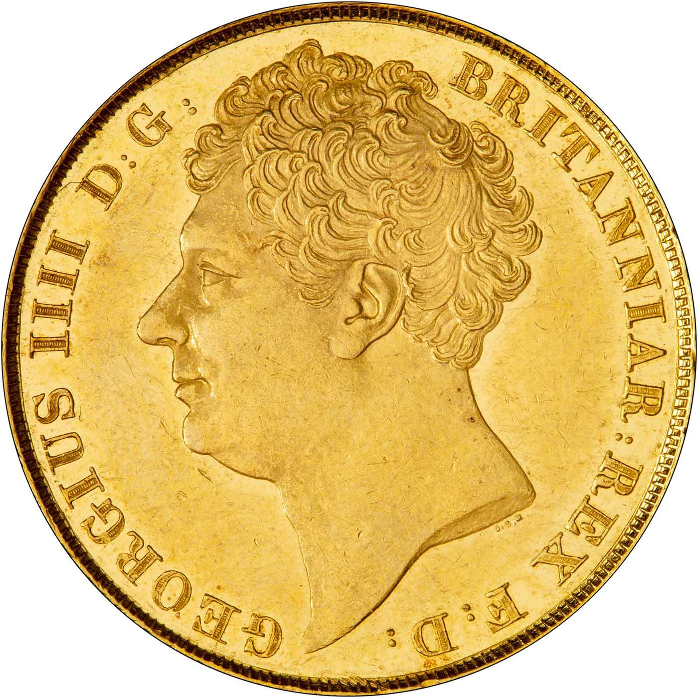 1823 George IV Gold Double Sovereign Bullion Coin | Chards