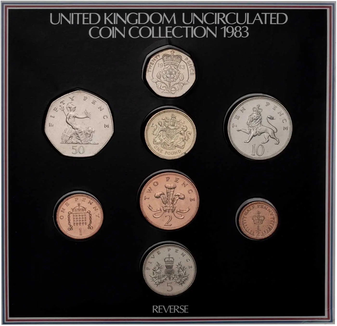 1983 United Kingdom Uncirculated Coin Collection | Chards
