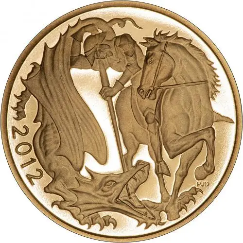 2012 Diamond Jubilee 4 Coin Gold Proof Sovereign Set | Chard