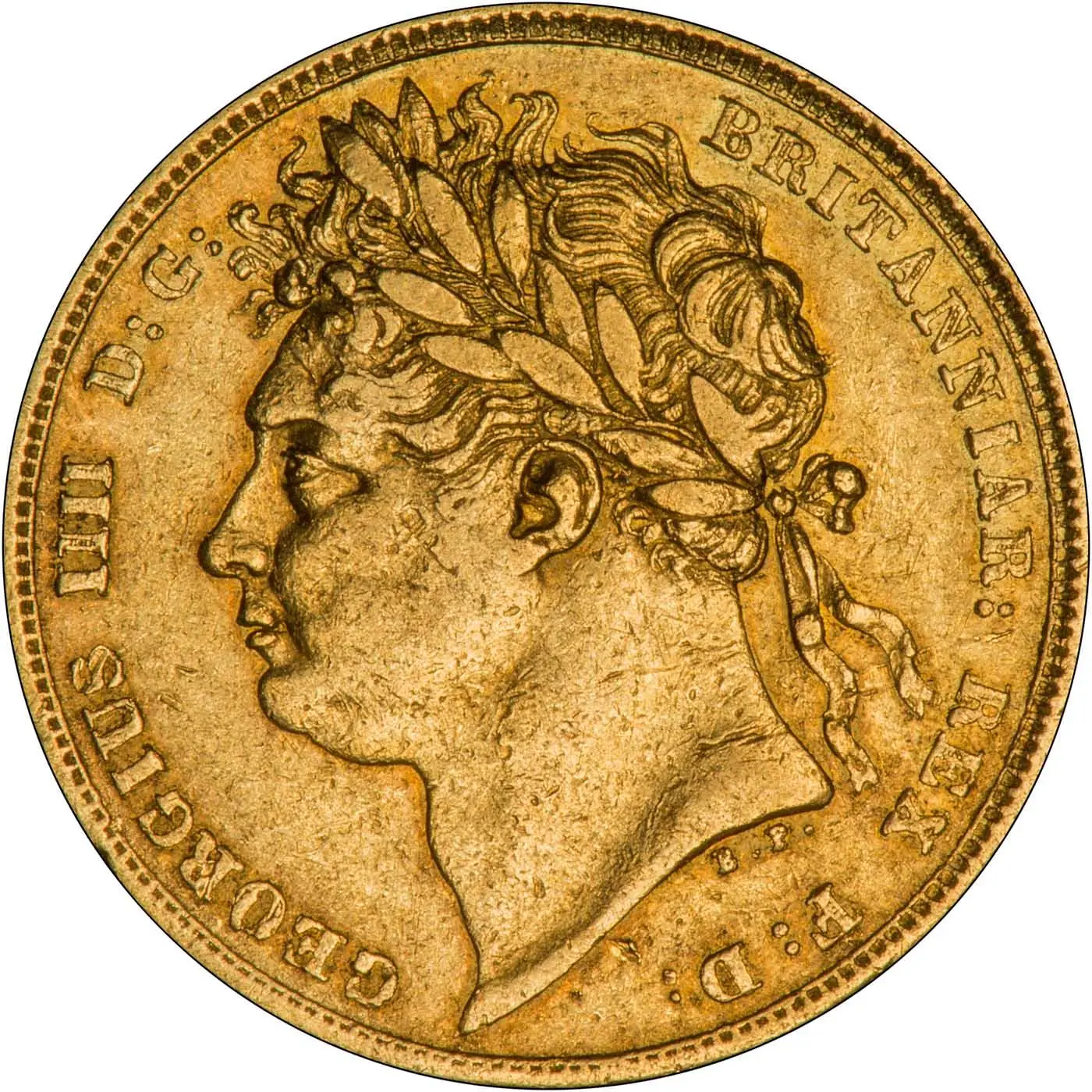 1822 Gold Full Sovereign George IV London Coin | Chards