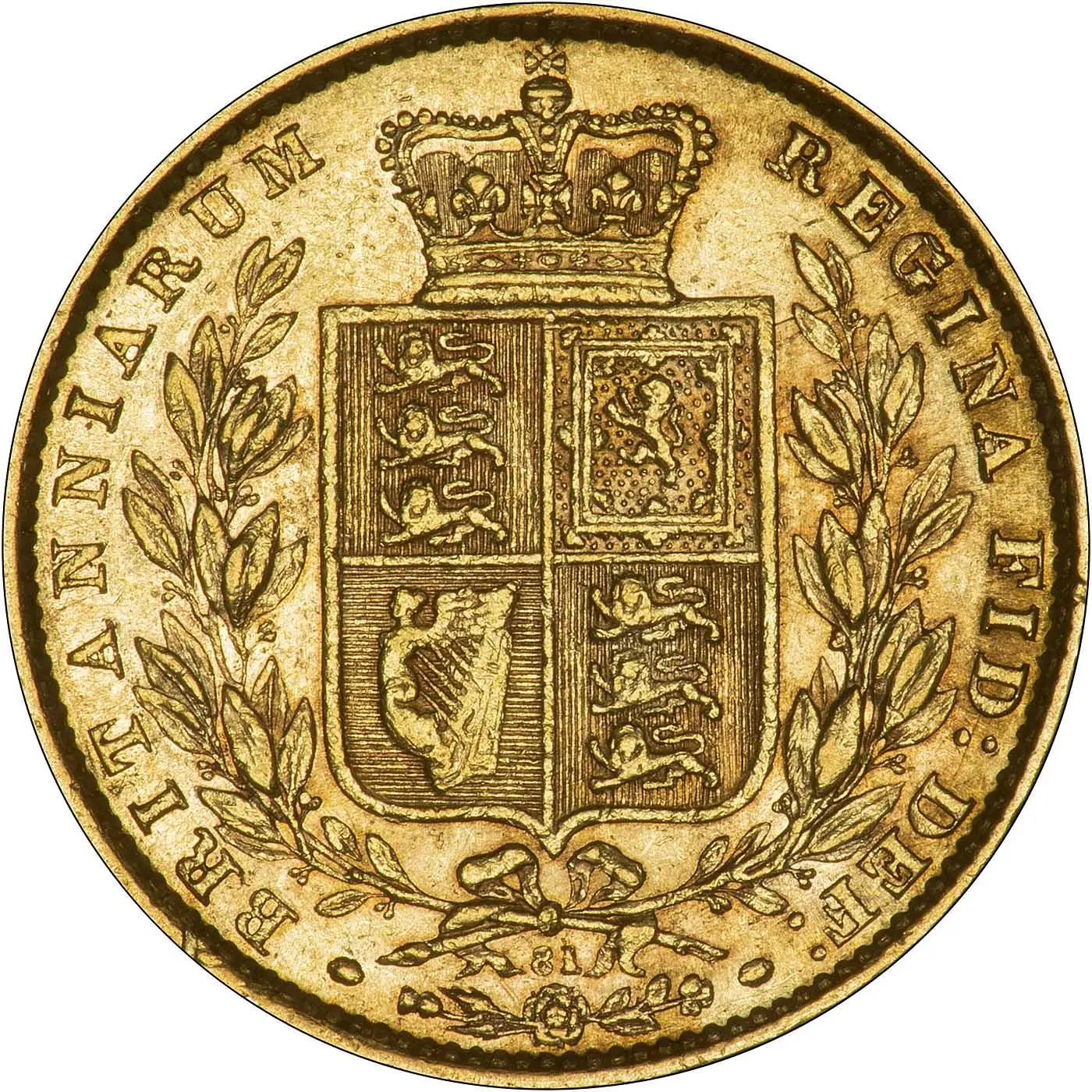 1872 Sovereign Victoria Young Head Shield Coin | Chards