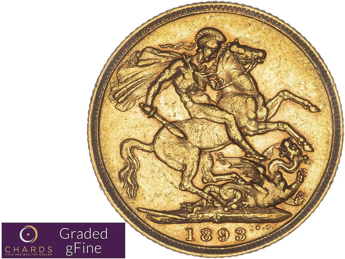 1893 Sovereign Victoria Jubilee Head Melbourne | Chards