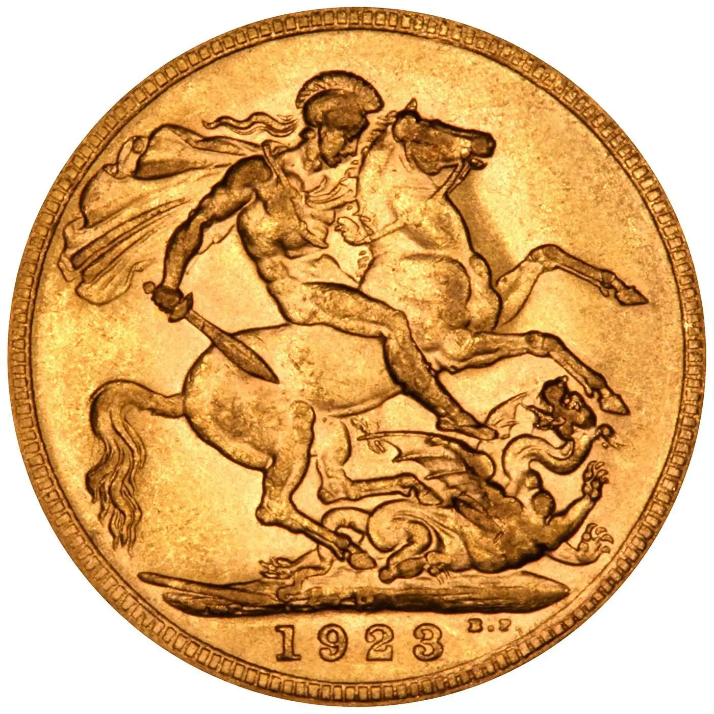 1923 Gold Sovereign George V | Melbourne Mint | Chard