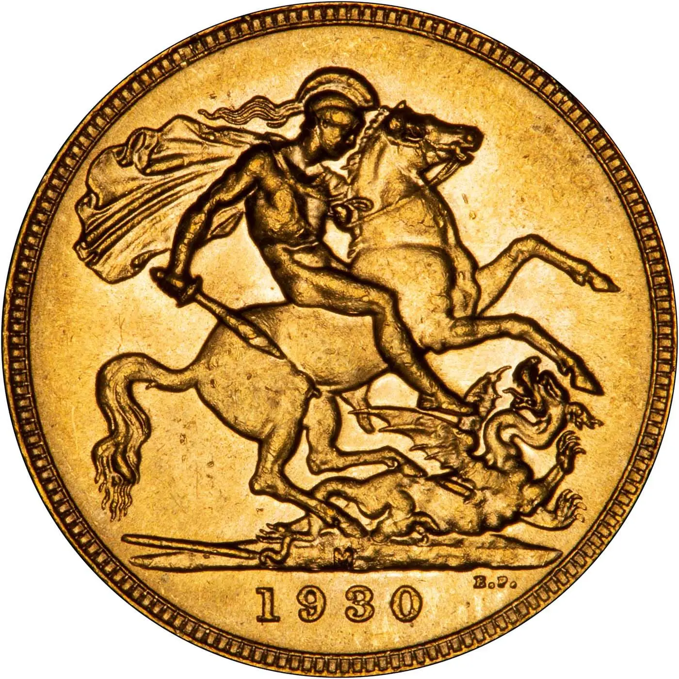1930 Gold Sovereign George V | Melbourne Mint | Chard