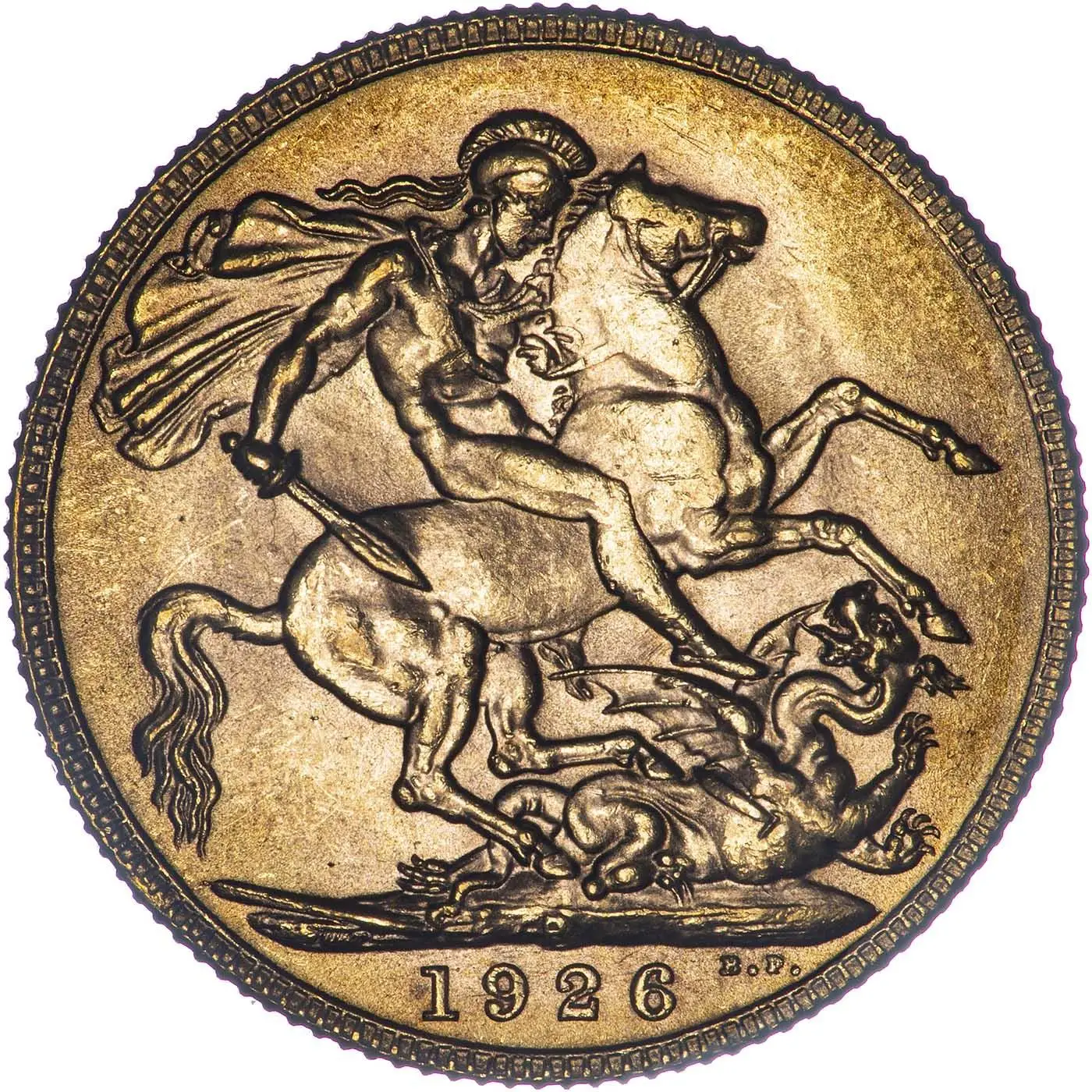 1926 Gold Sovereign George V | Perth Mint | Chard