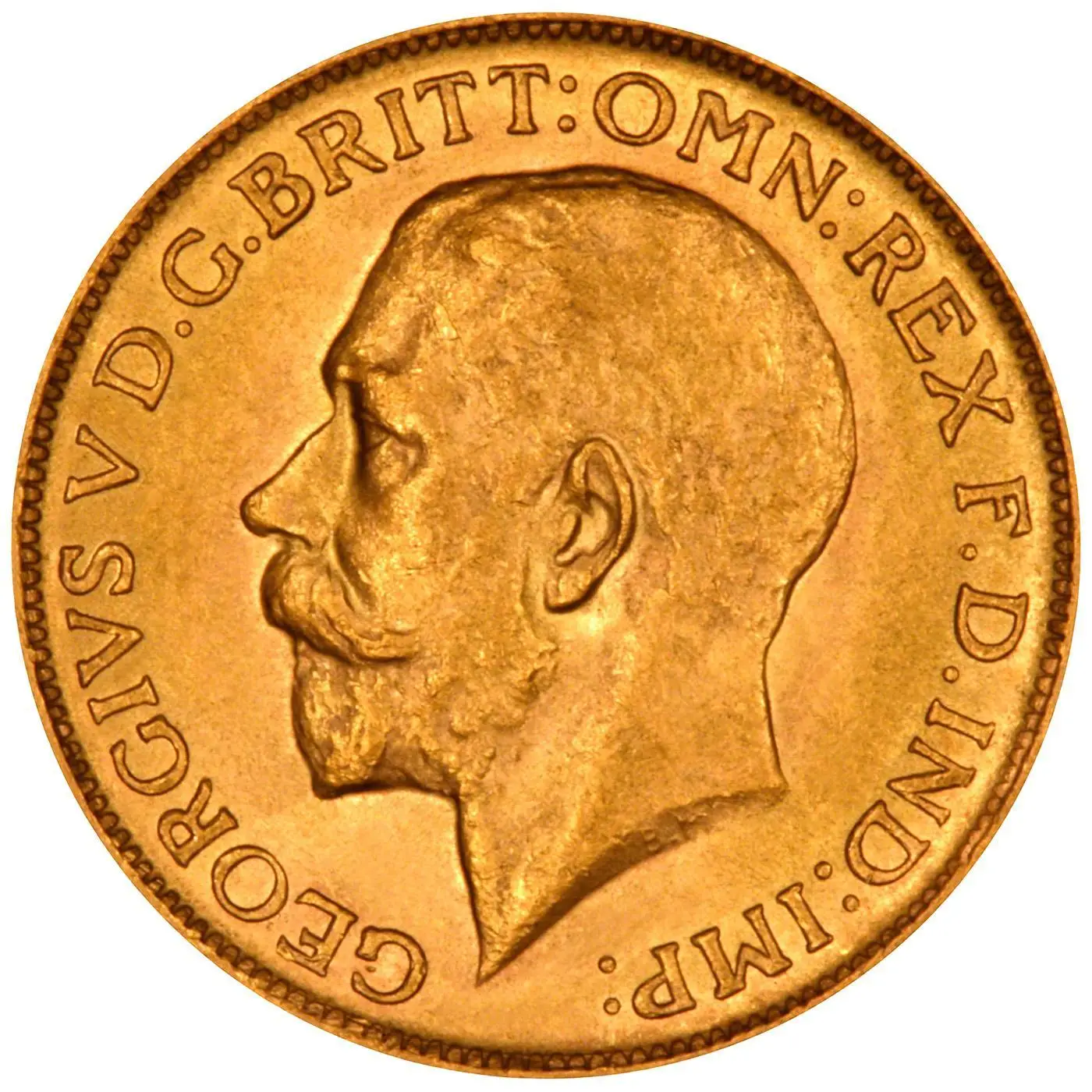 1915 Gold Sovereign George V | London Mint | Chard