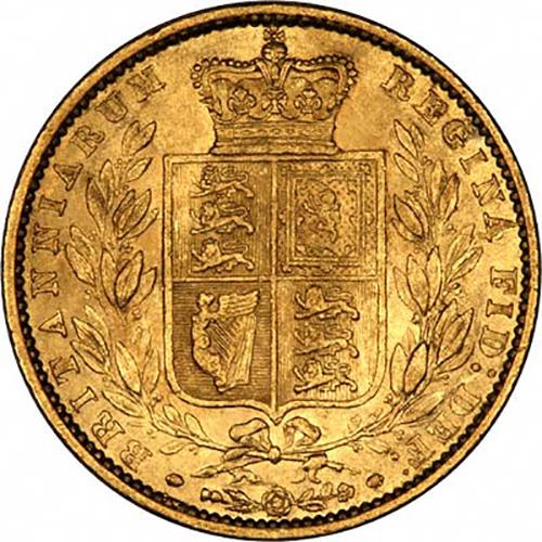 1860 Gold Full Sovereign Victoria London Mint | Chards