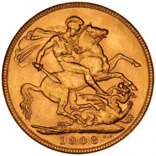 1908 Gold Sovereign Edward VII | Sydney Mint | Chard