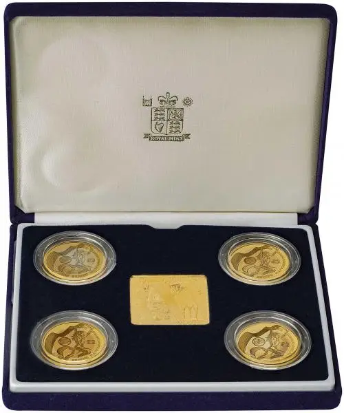 2002 Silver Proof Commonwealth Games £2 Coin Set | Chard