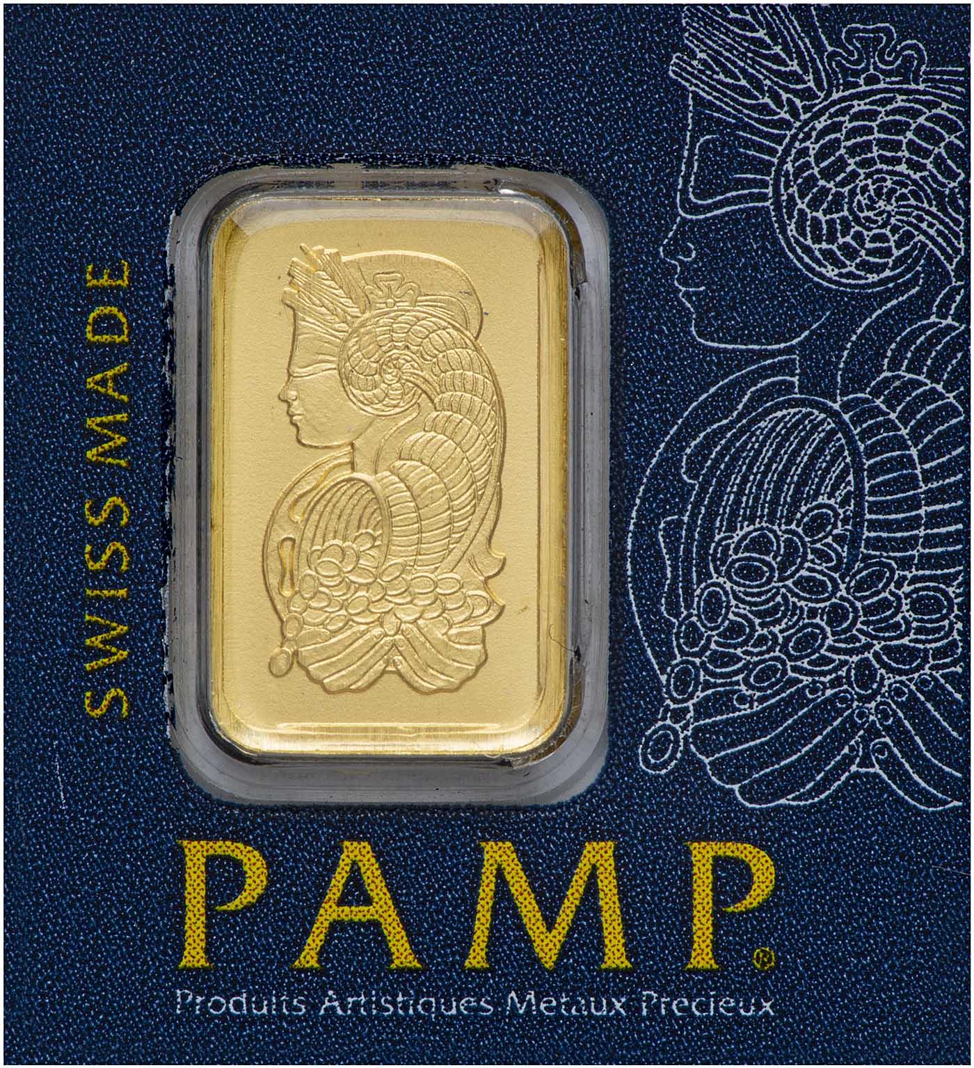 Pamp Suisse 1g Gold Bar Pre-Owned | Chards - From £65.36