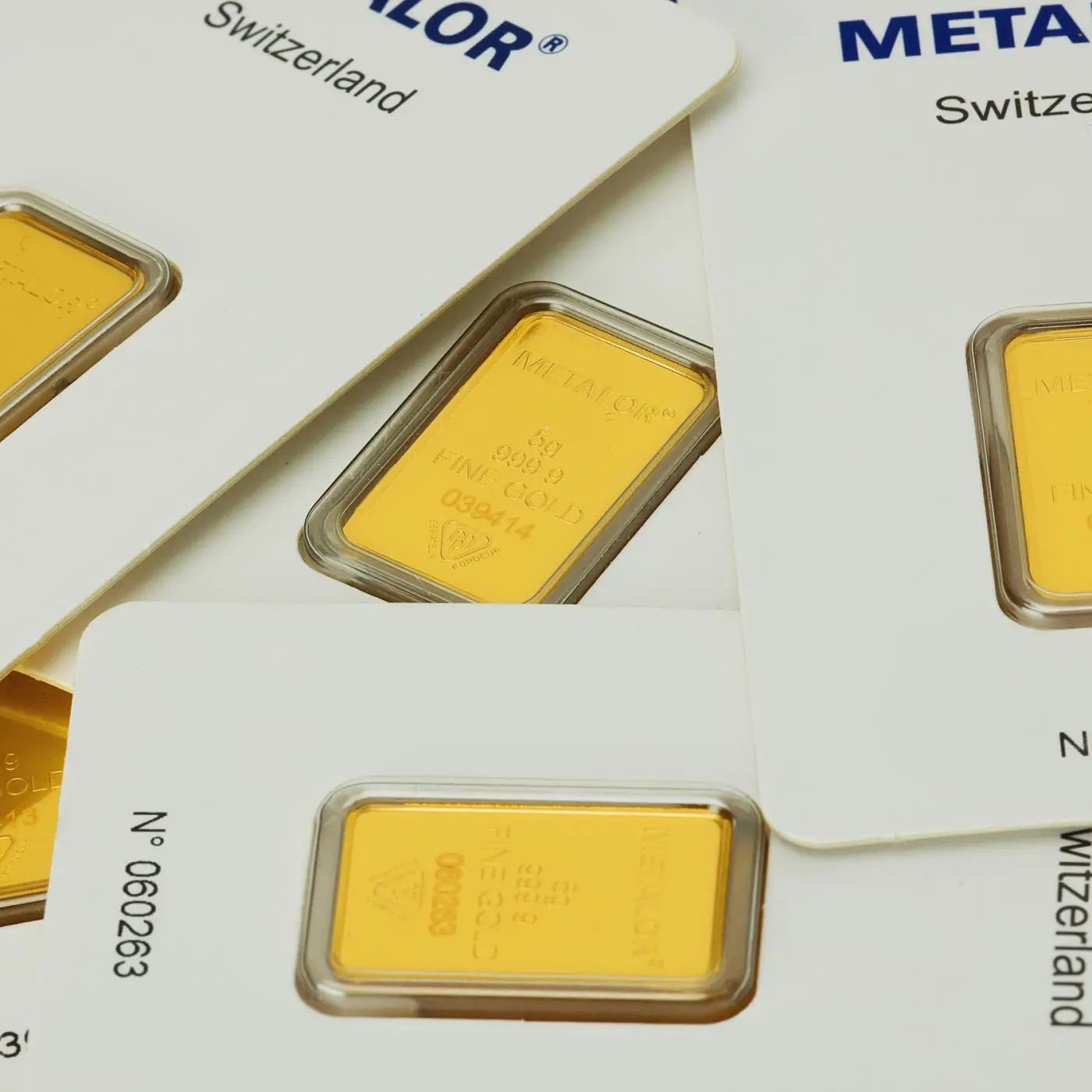 Best Value 5 Gram Gold Bullion Bars | Chards - From £379.52