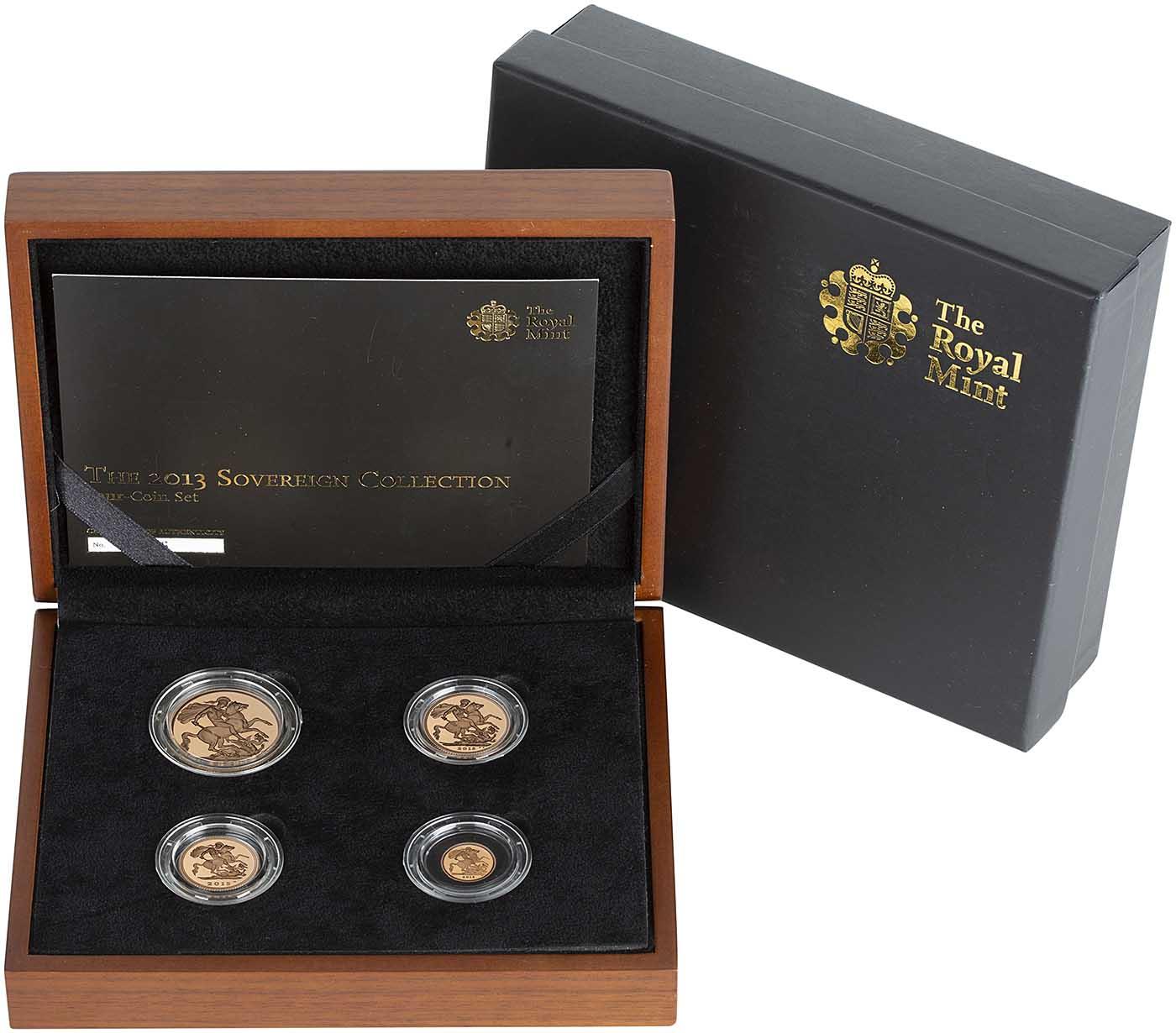 2013 Gold Proof Sovereign 4-Coin Set | Chards - £2,116.17