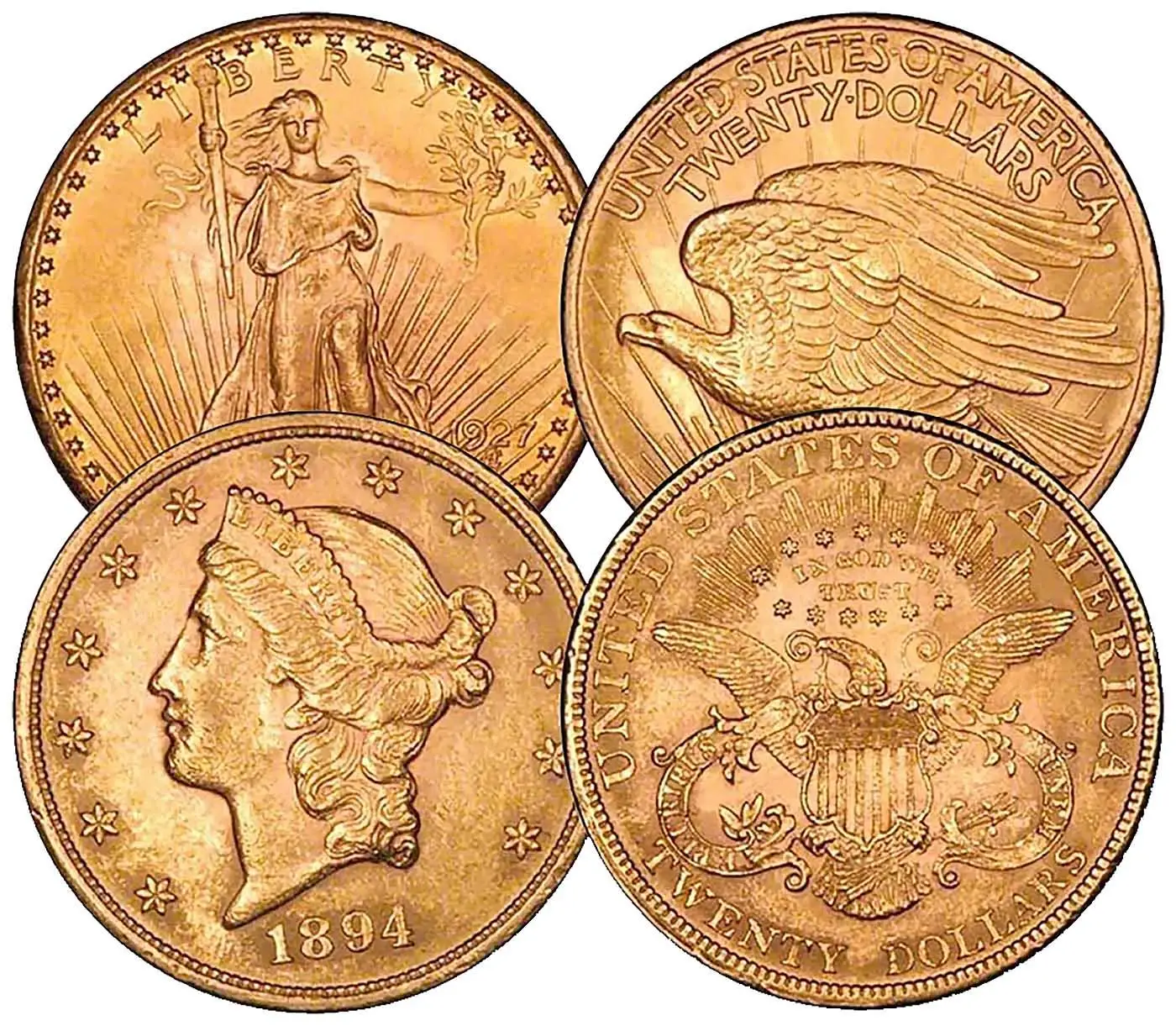 Gold Double American Eagle $20 Coin | Chards - £1,833.72