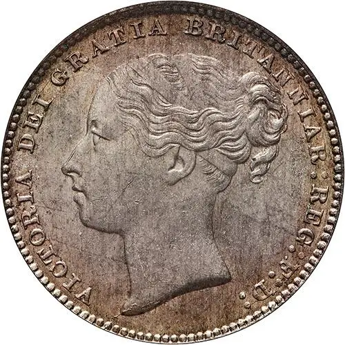 1880 Victoria Young Head Slabbed Shilling CGS 82 | Chards