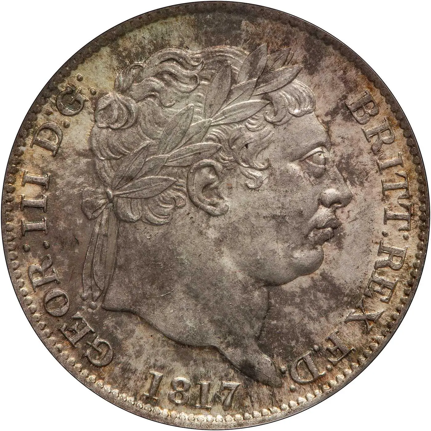 1817 George III Slabbed Shilling | Chards - £225.00
