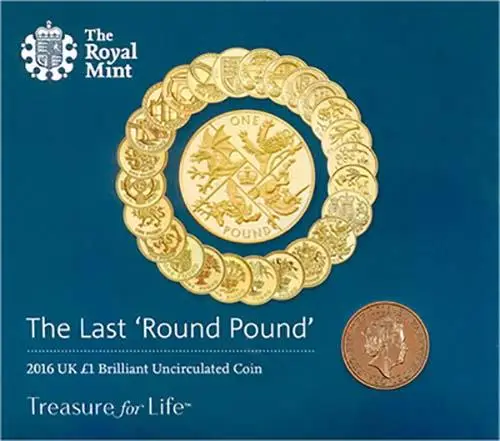 Buy a 2016 The Last Round Pound £1 BU Coin | Chards