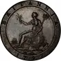 1797 George III Cartwheel Copper Penny Coin | Chards